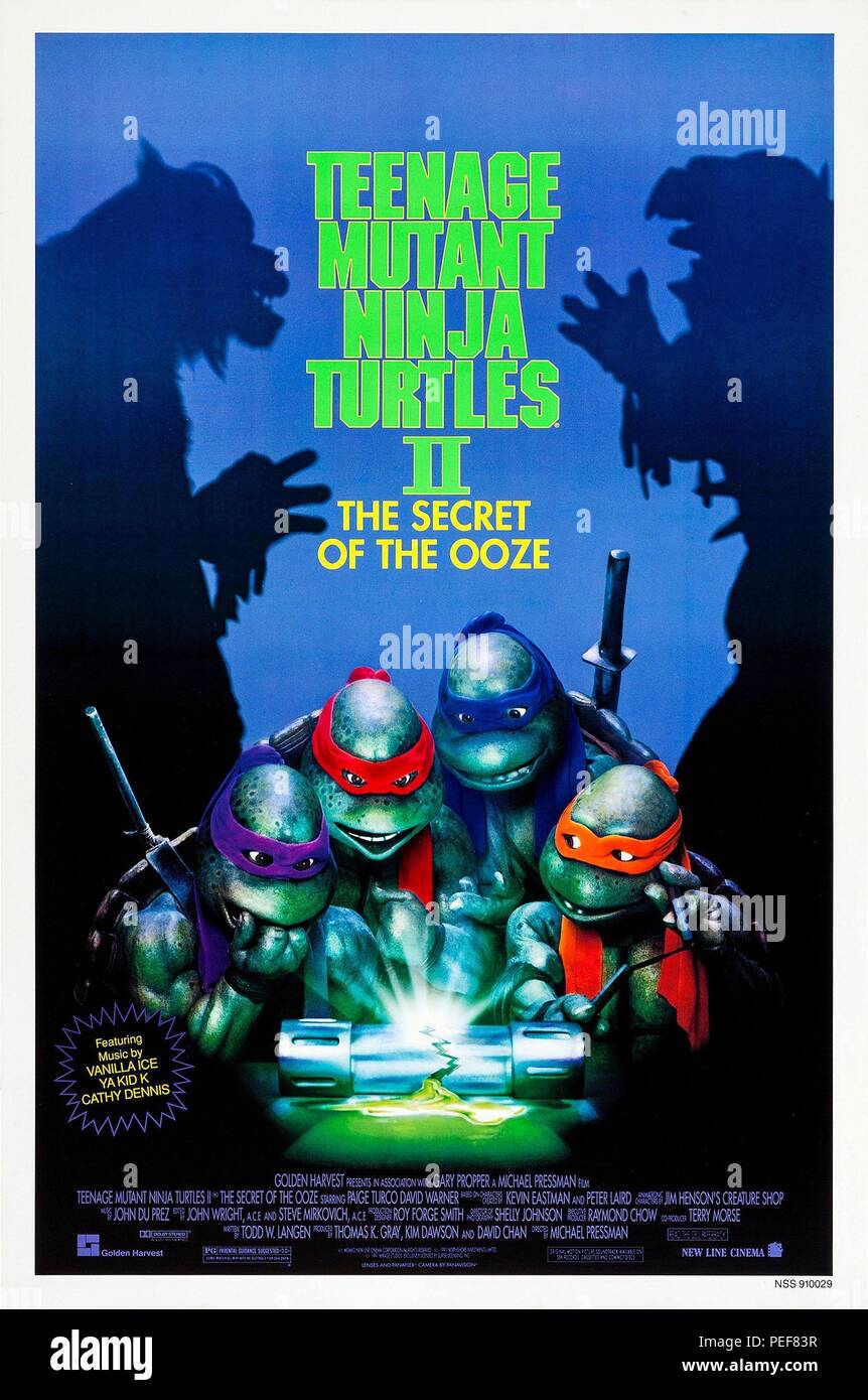 Original Film Title: TEENAGE MUTANT NINJA TURTLES II: THE SECRET OF THE ...