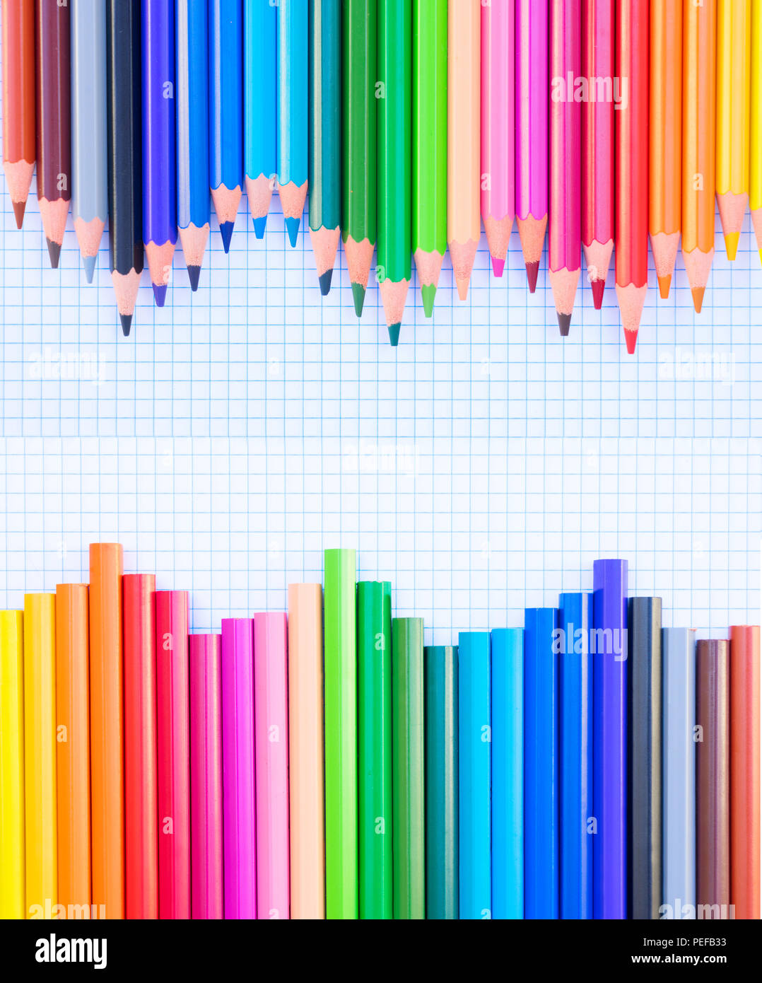 Back to school pencils Stock Photo - Alamy