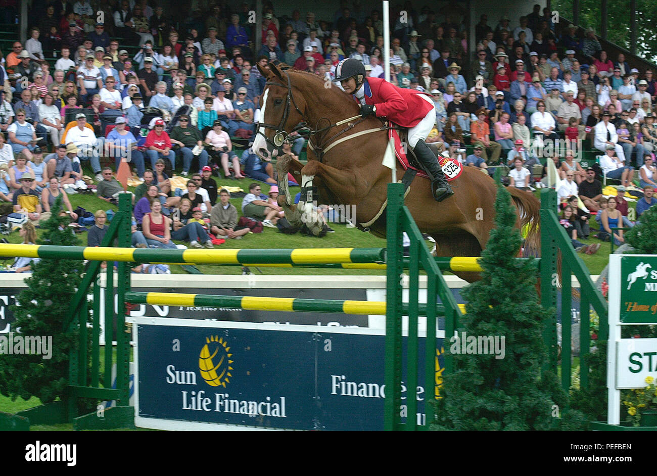 The North American, Spruce Meadows July 2003, Sun Life Reach for the ...