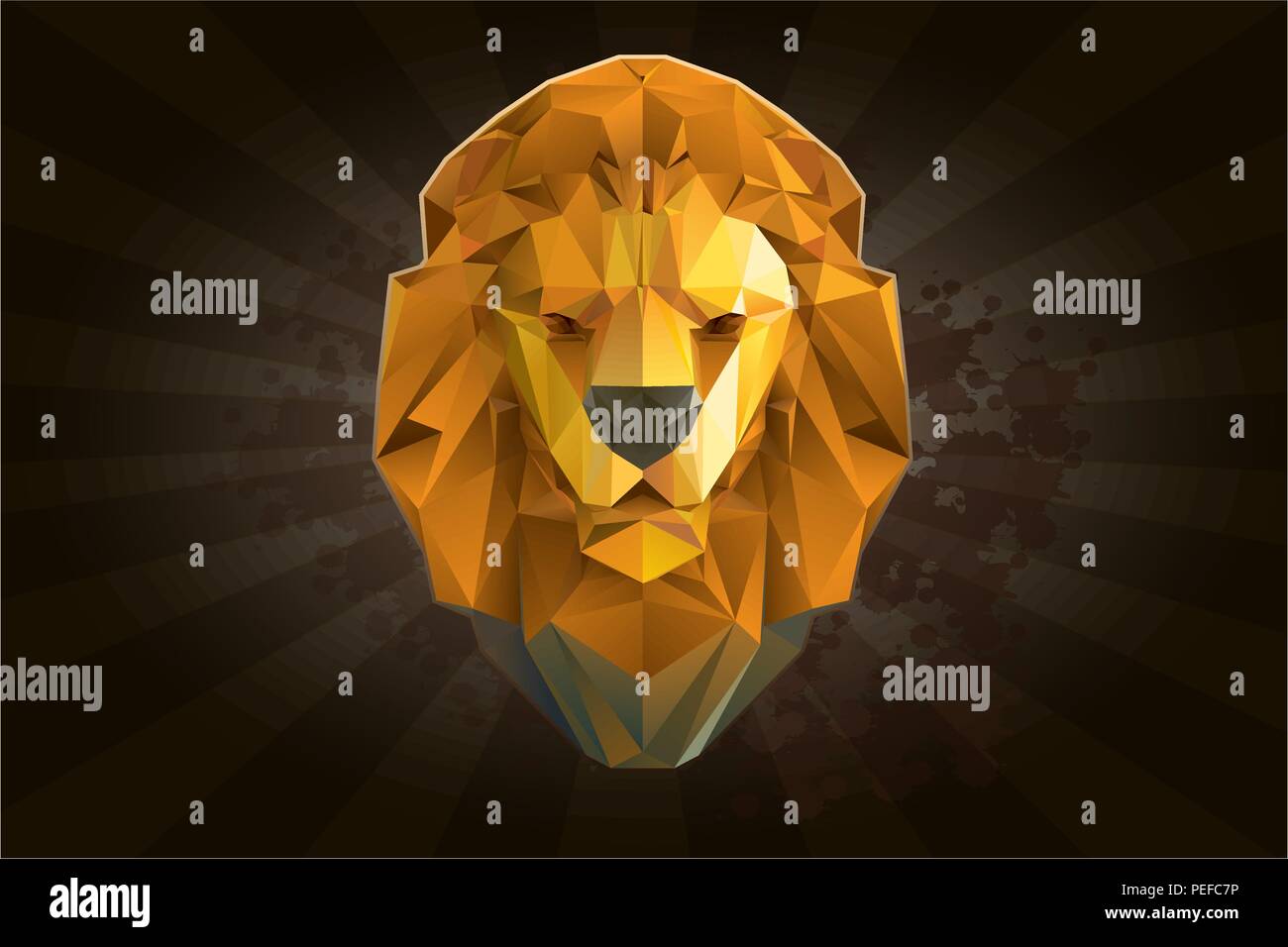 Lion head shape hi-res stock photography and images - Alamy