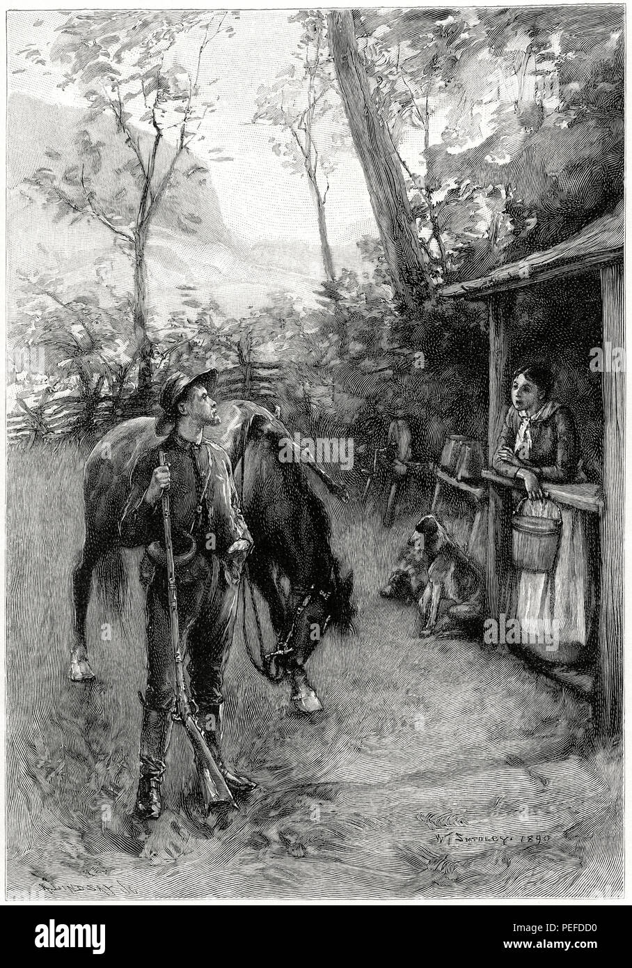 Tennessee frontier hi-res stock photography and images - Alamy