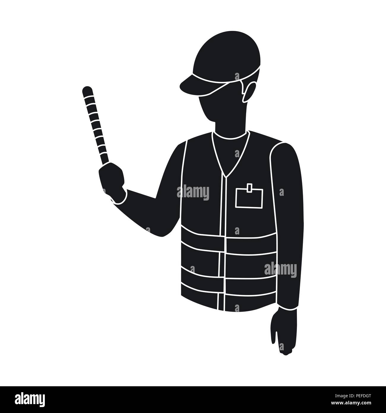 Auto attendant Stock Vector Images - Alamy