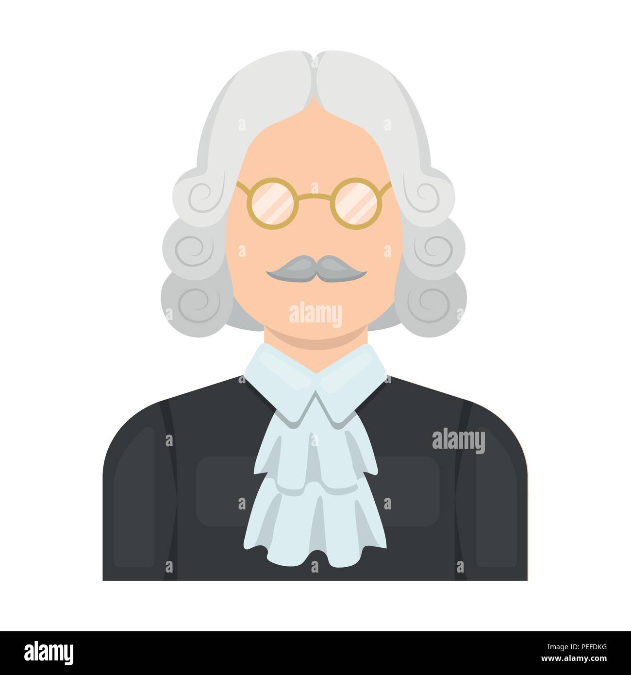 Judges Wig Cartoon