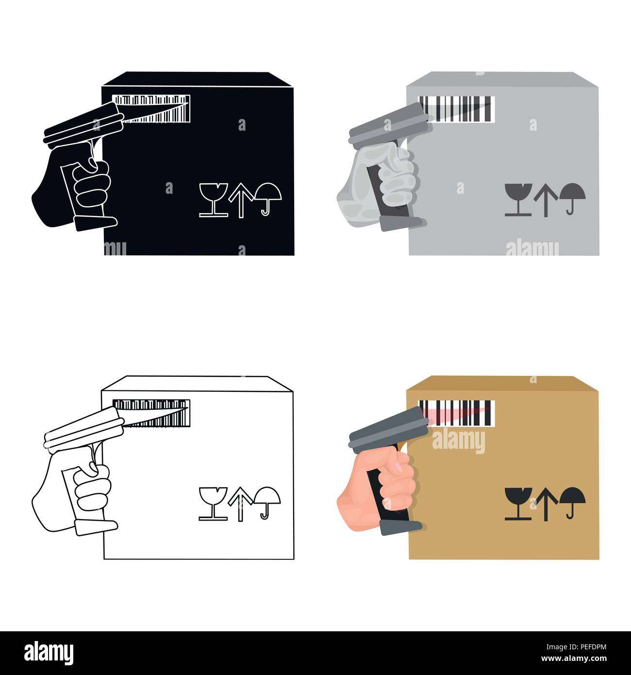 accounting,barcode,box,cargo,cartoon,delivery,equipment,gesture,goods ...