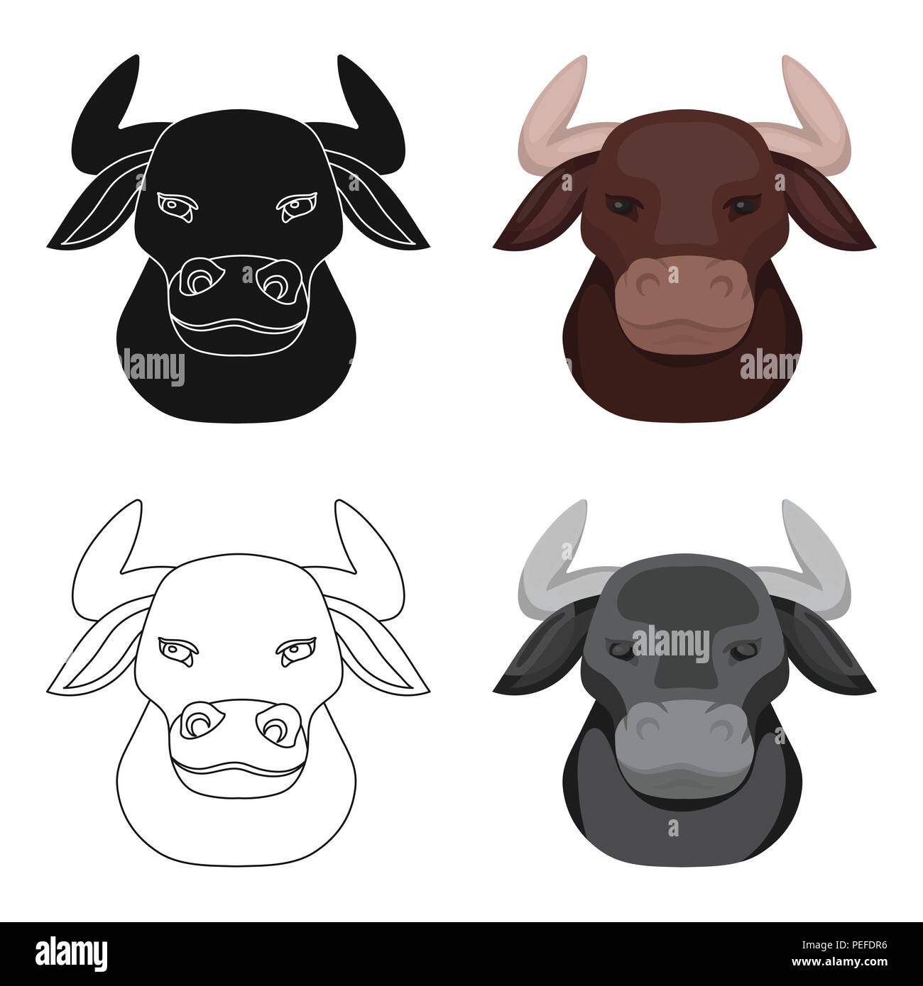 aggression,angry,animal,art,background,beast,bull,cartoon,country,cow ...