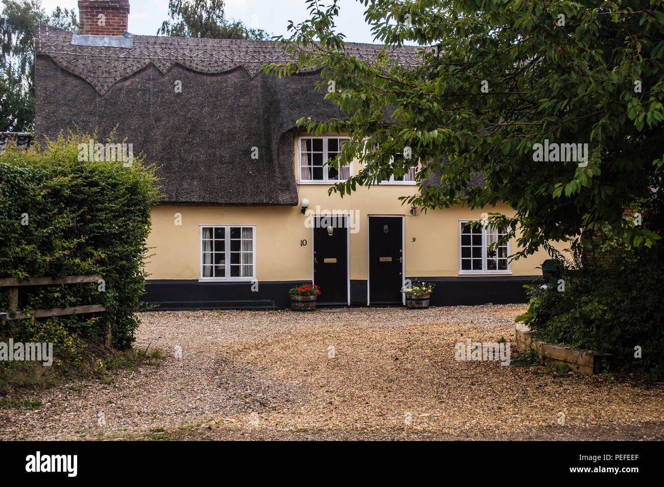 The Village of Barnham, Suffolk,England Stock Photo - Alamy