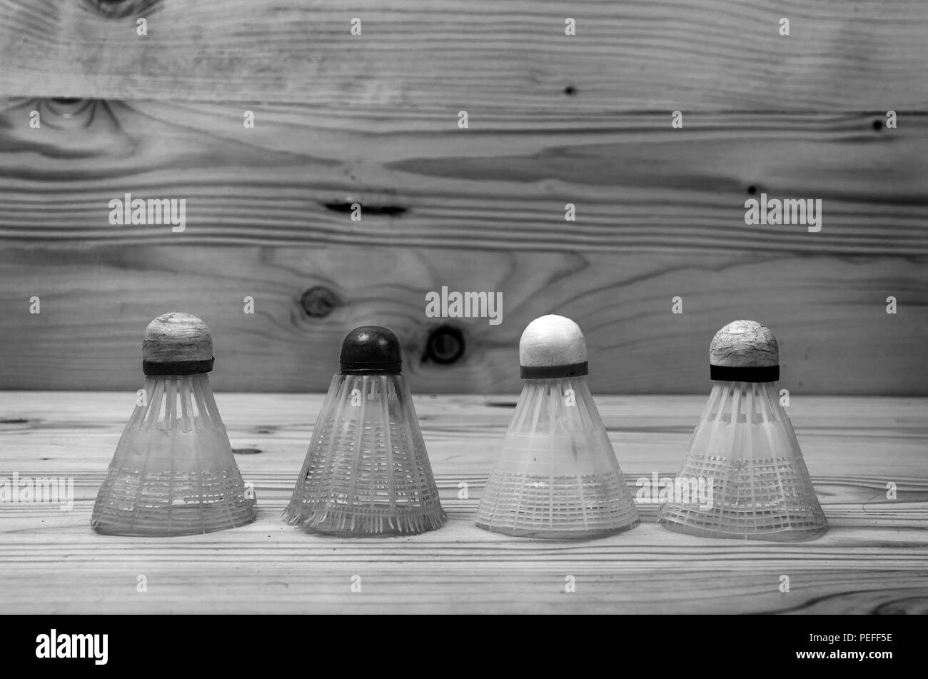 Shuttlecock Black and White Stock Photos & Images - Alamy