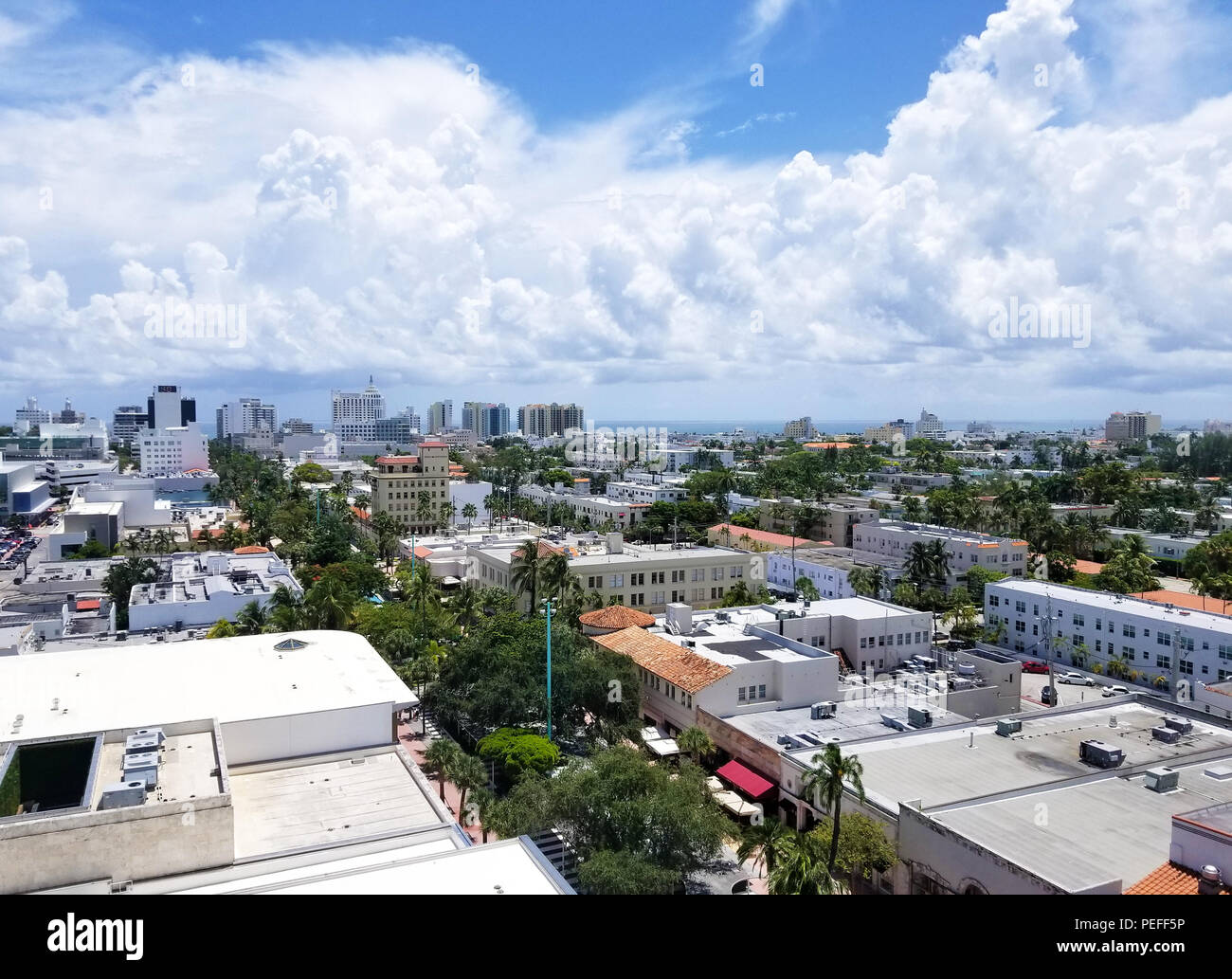Miami Ocean Drive Aerial Stock Photos & Miami Ocean Drive Aerial Stock ...