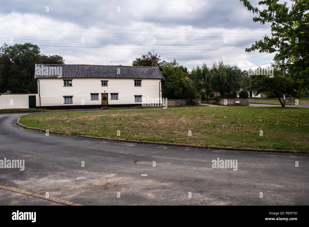 The Village of Barnham, Suffolk,England Stock Photo - Alamy