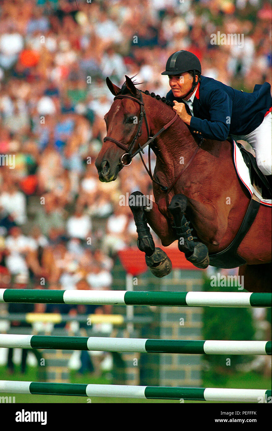 European Showjumping Championship, Hickstead, August 1999 Michel Robert ...