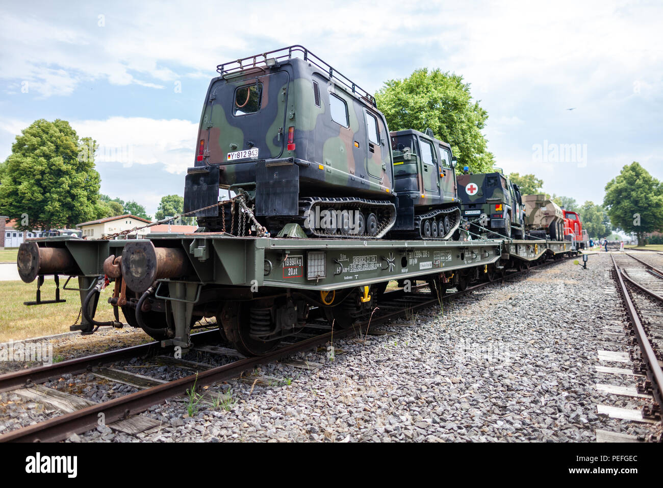 German soldier train hi-res stock photography and images - Alamy