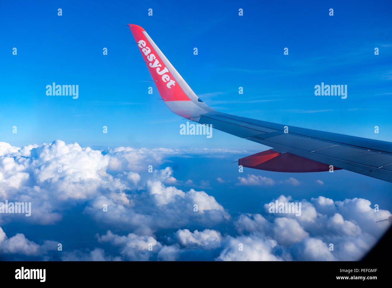 Amsterdam ,Holland - 19.05.2018 City view from the plane. View from ...