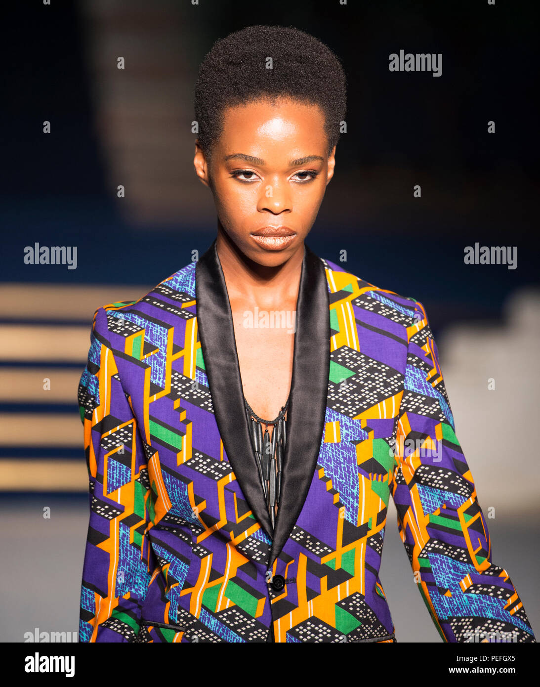 Africa Fashion Show 2018. Model images taken from press pit by ...
