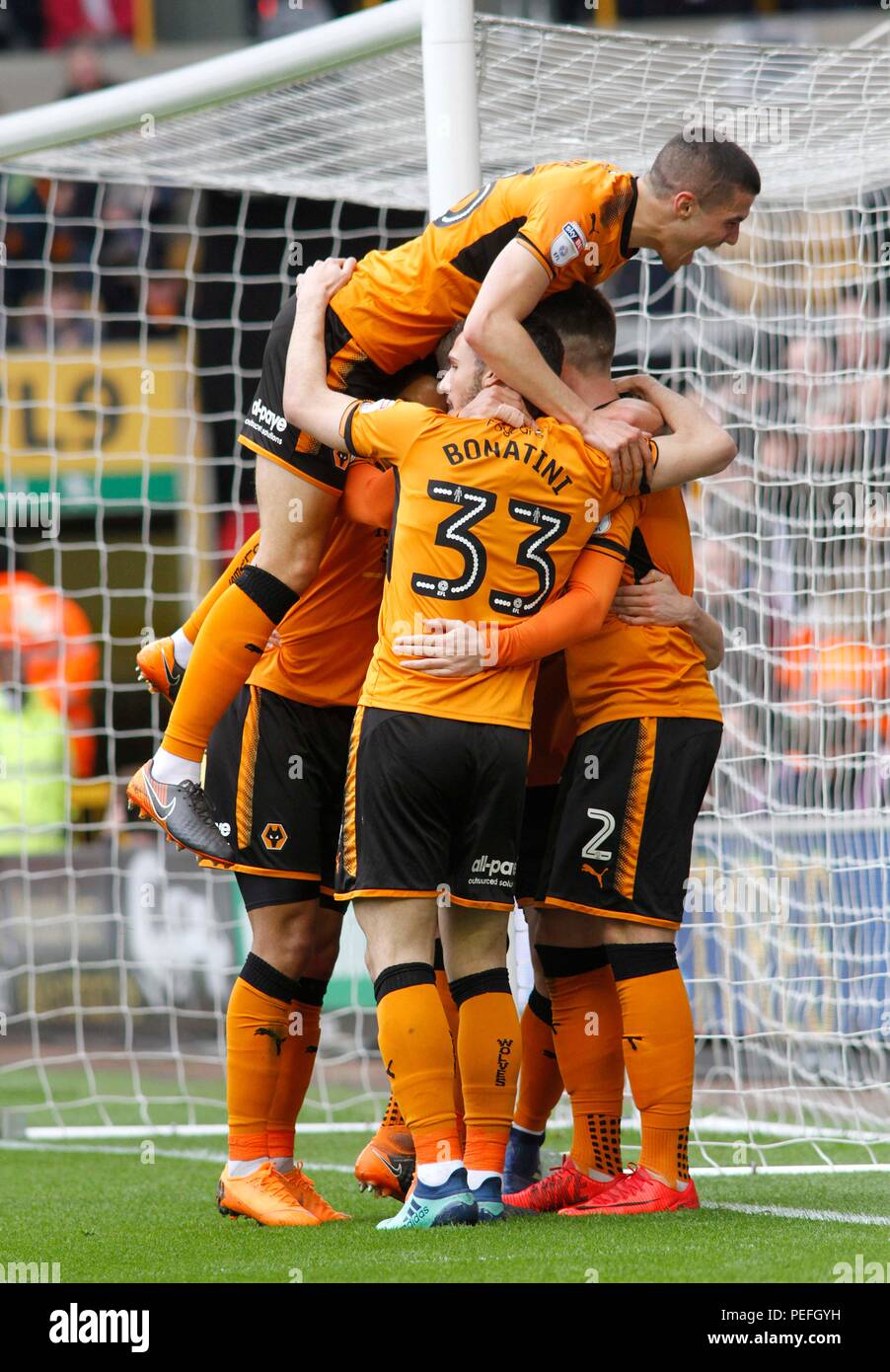 Wolverhampton wanderers benik afobe hi-res stock photography and images ...
