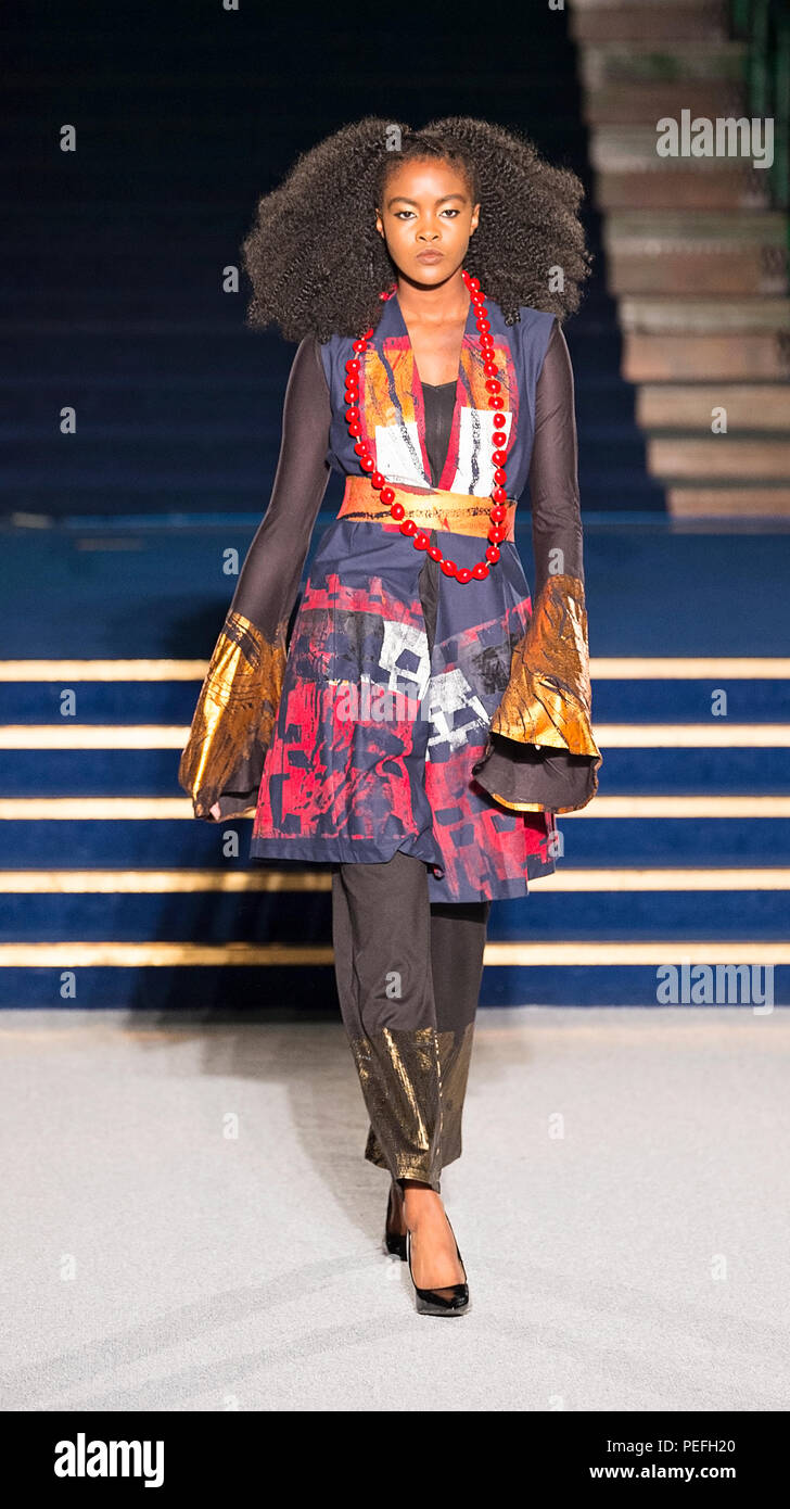 Africa Fashion Show 2018. Model images taken from press pit by ...