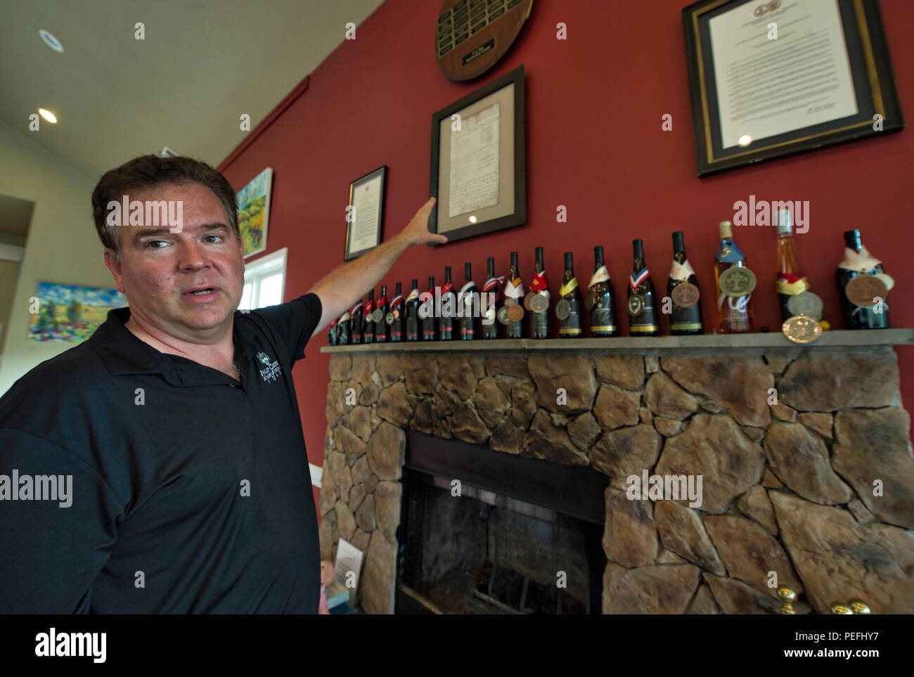 UNITED STATES: August 7, 2018: Philip Carter Strother owner and ...