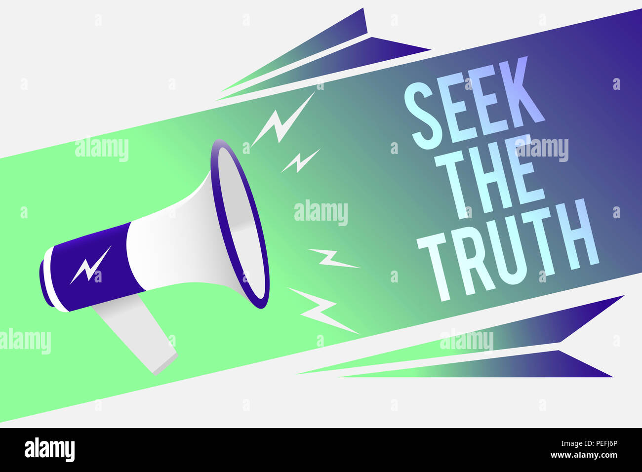 Word writing text Seek The Truth. Business concept for Looking for the ...