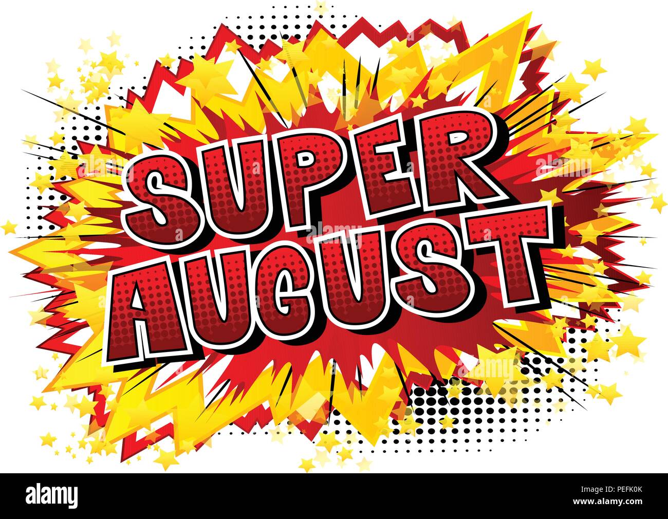 August word Stock Vector Images - Alamy