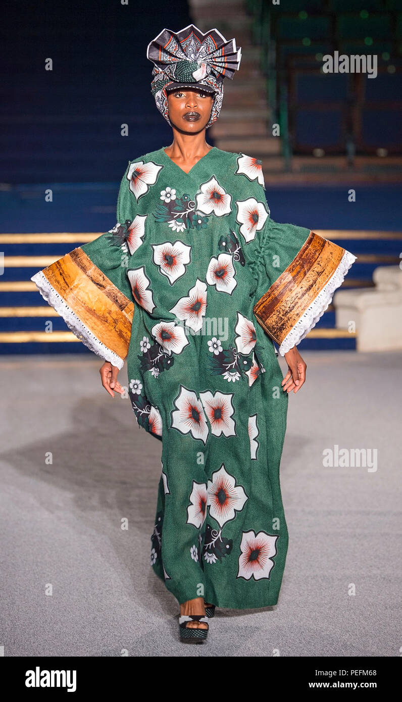 Africa Fashion Show 2018. Model images taken from press pit by ...