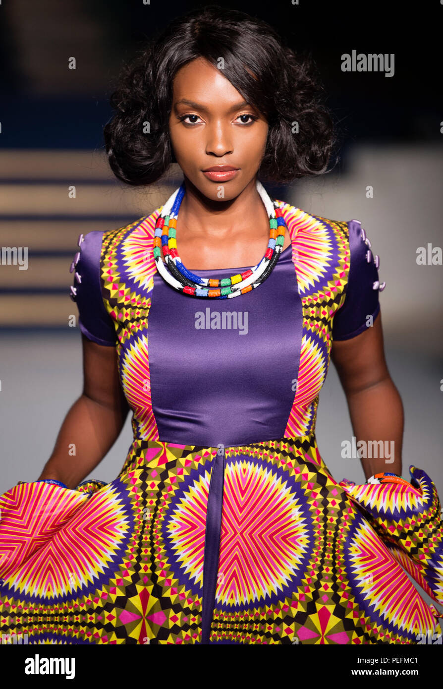 Africa Fashion Show 2018. Model images taken from press pit by ...