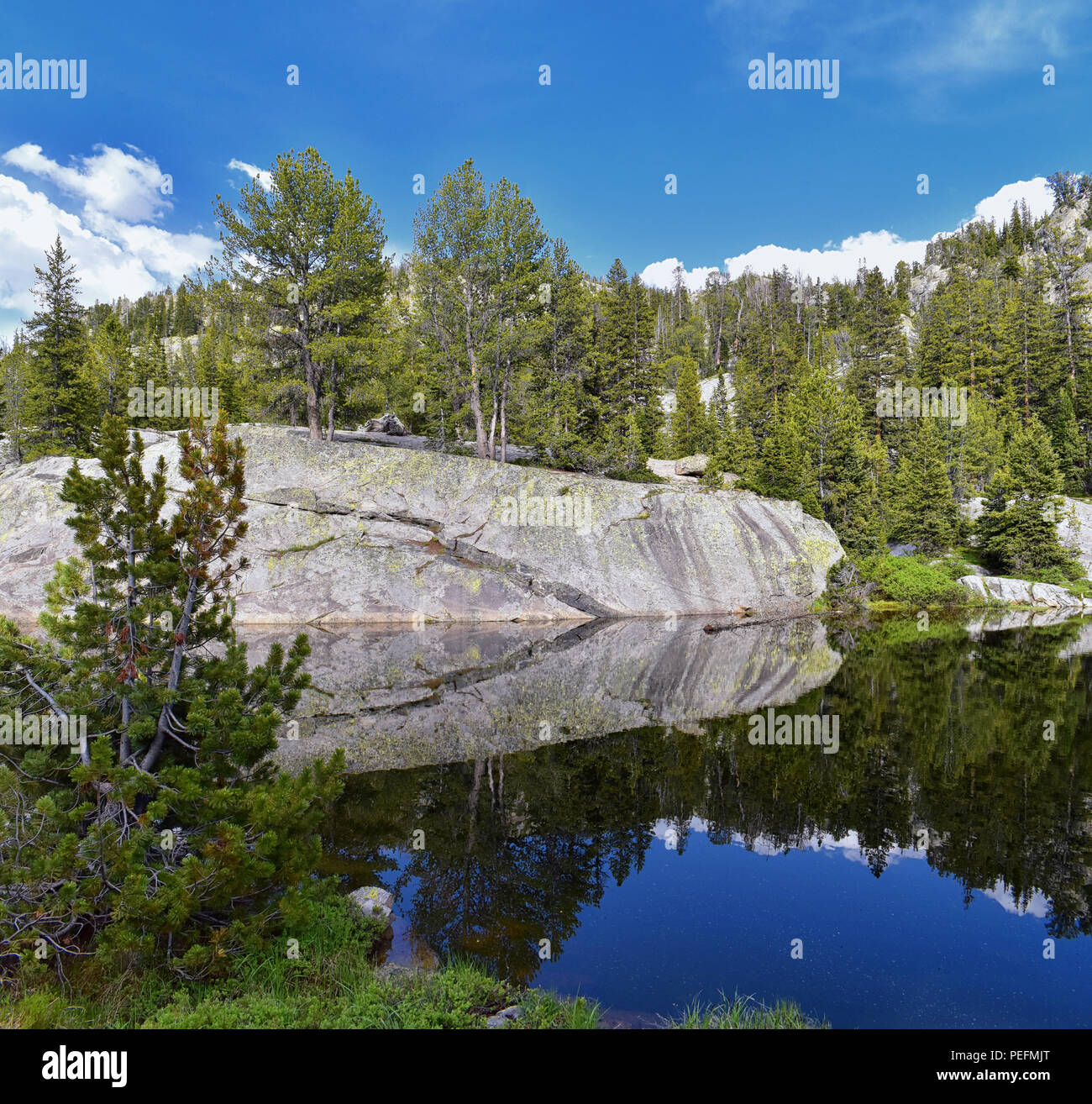 Wind River Range, Rocky Mountains, Wyoming, views from backpacking ...
