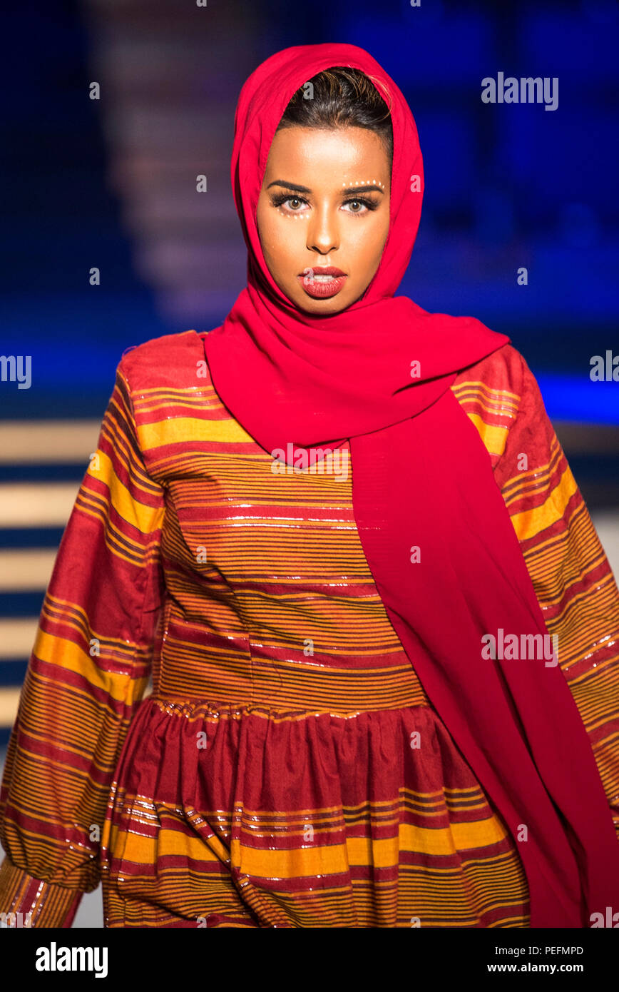 Africa Fashion Show 2018. Model images taken from press pit by ...