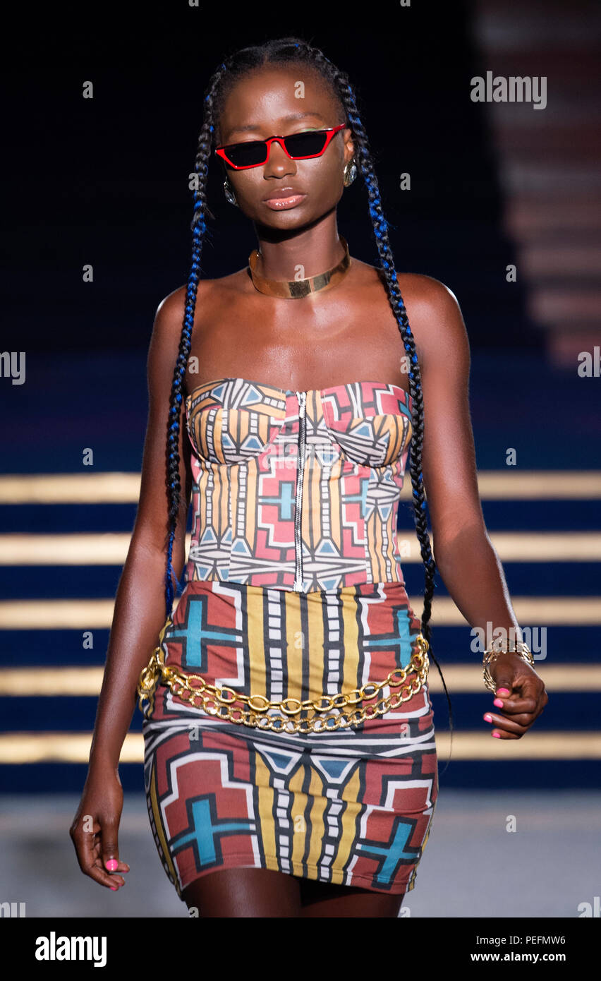 Africa Fashion Show 2018. Model images taken from press pit by ...