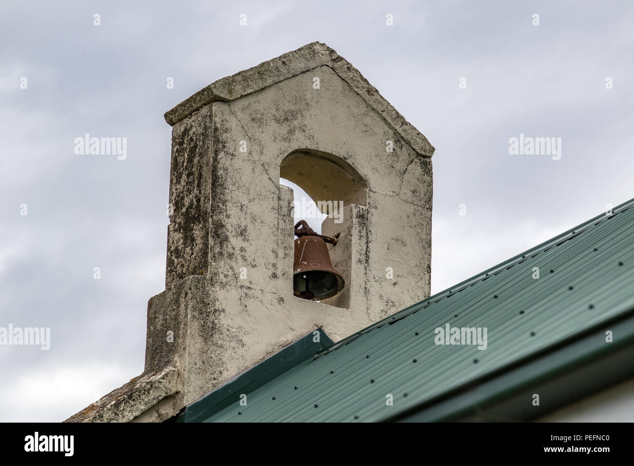 View of old stone country church Stock Photo - Alamy