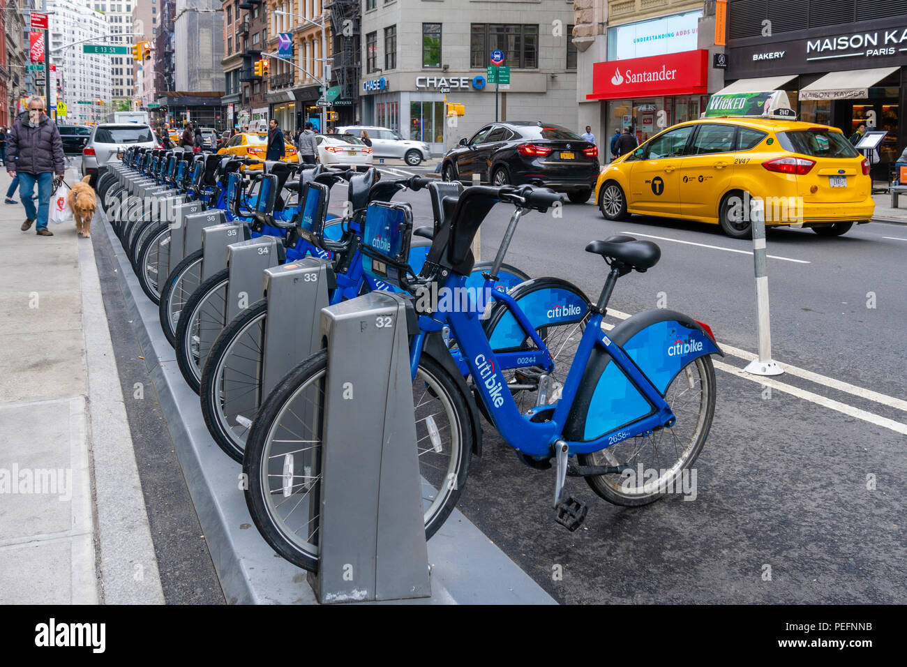 Manhattan cycle bike hi-res stock photography and images - Alamy