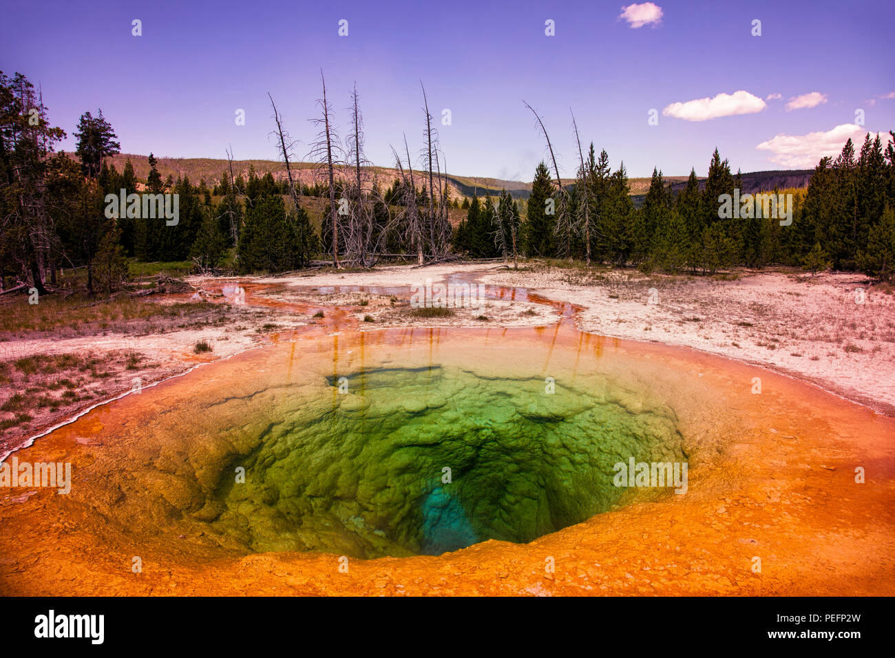 Thermal pool color hi-res stock photography and images - Alamy