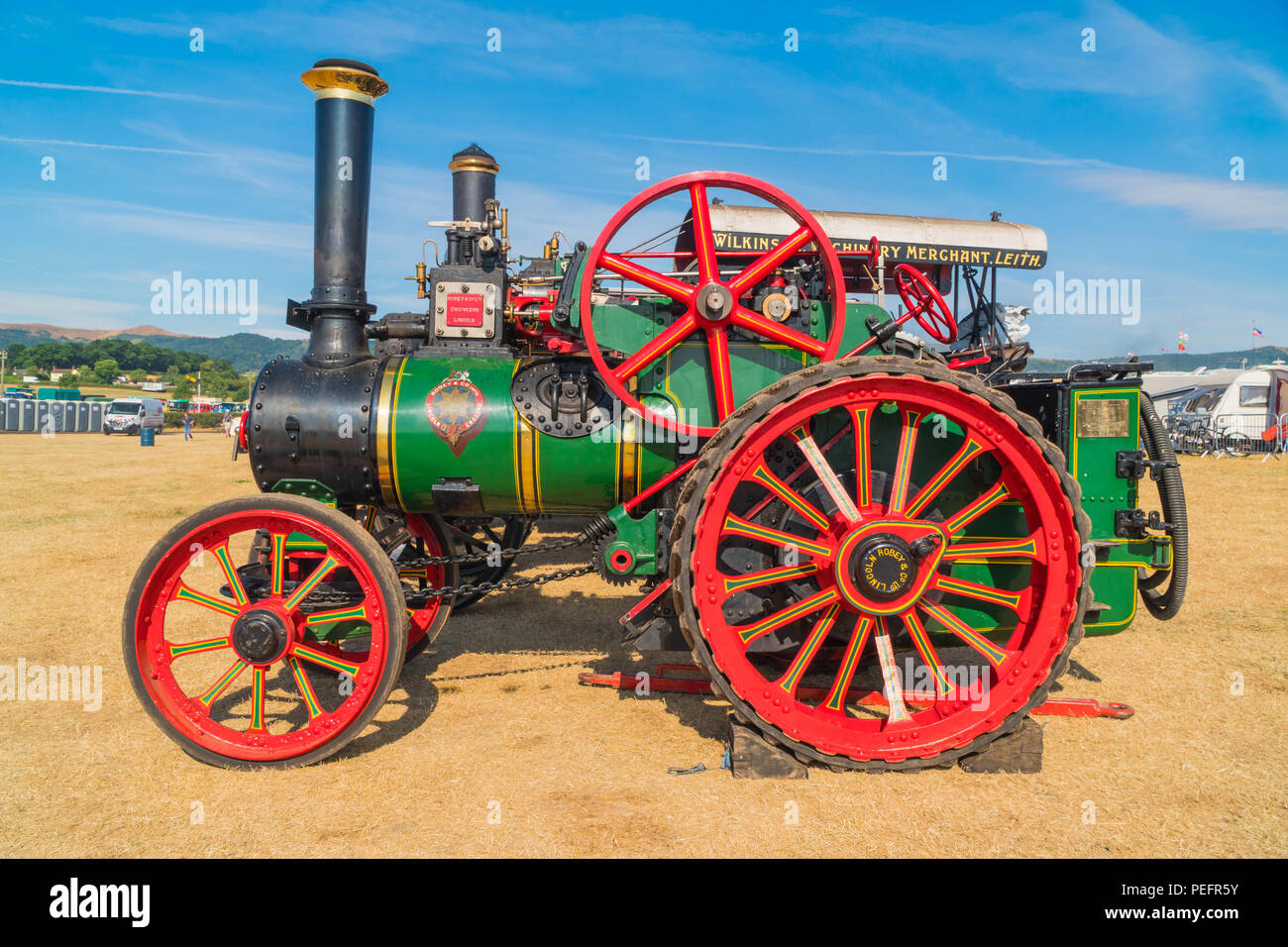 Restored to it's former glory a Robey and co 5nhp traction engine No ...