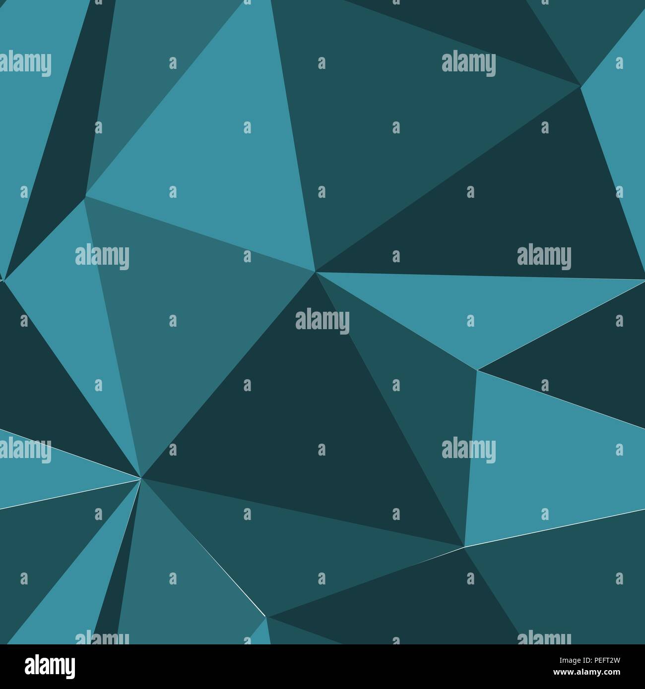 Emerald green triangles shapes seamless vector pattern Stock Vector ...