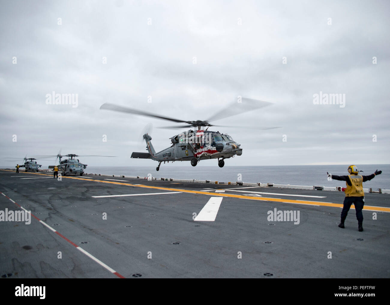 Amphibious assault ship uss bonhomme richard lhd 6 bhr hi-res stock ...