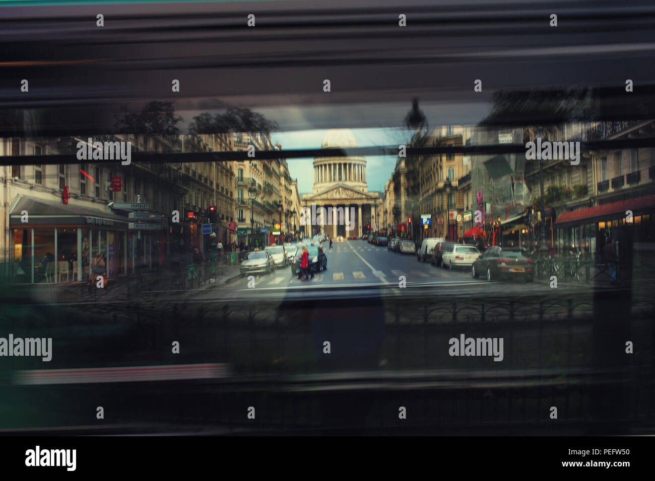 Blur background paris france hi-res stock photography and images - Alamy