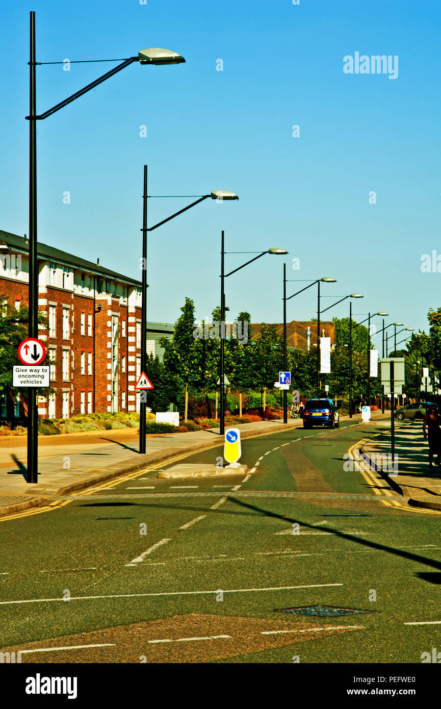 Street Lights, Royal Arsenal Riverside, Woolwich Arsenal, London ...