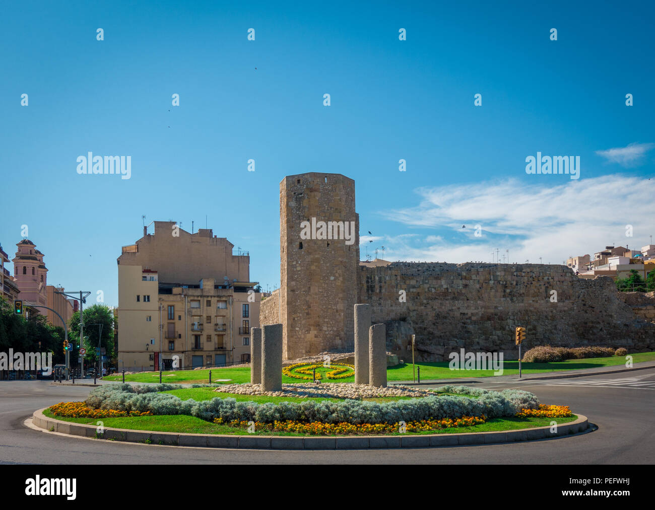 Ancient Roman Circus of Tarraco in Tarragona, Spain.The Archaeological ...