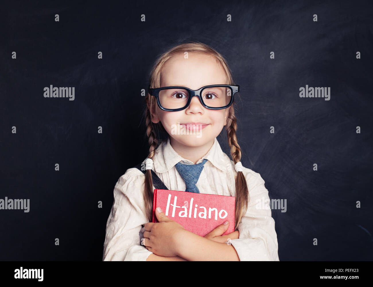 Italian school girl hi-res stock photography and images - Alamy