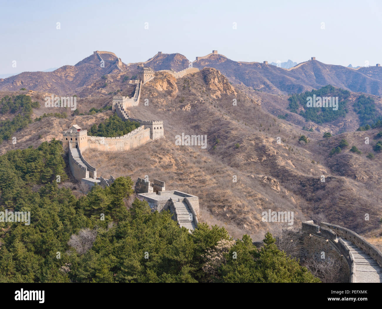 Jinshanling Great Wall Stock Photo - Alamy
