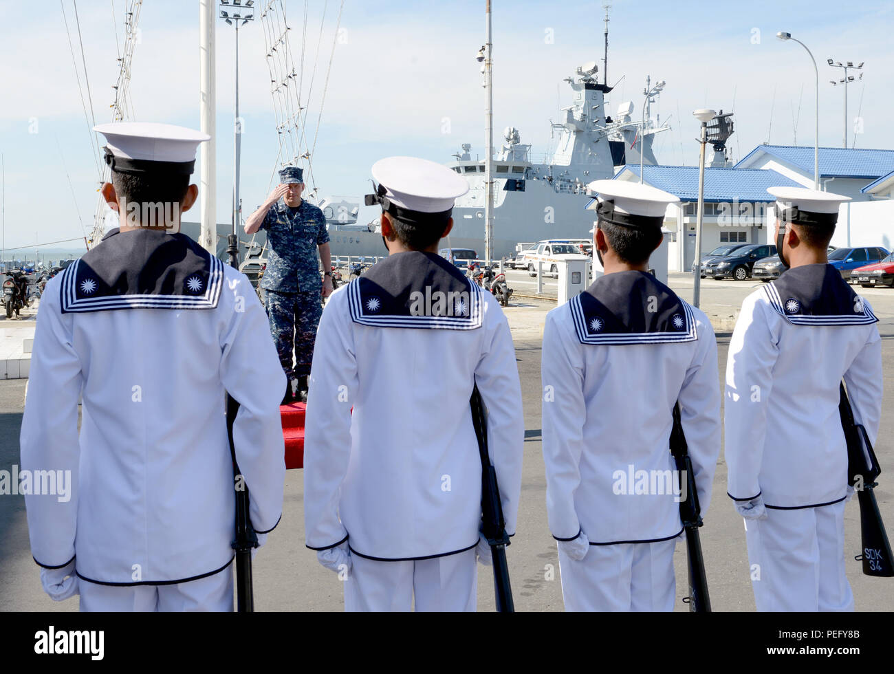 150817-N-YU572-043 SANDAKAN, Malaysia (Aug. 17, 2015) – Rear Adm ...