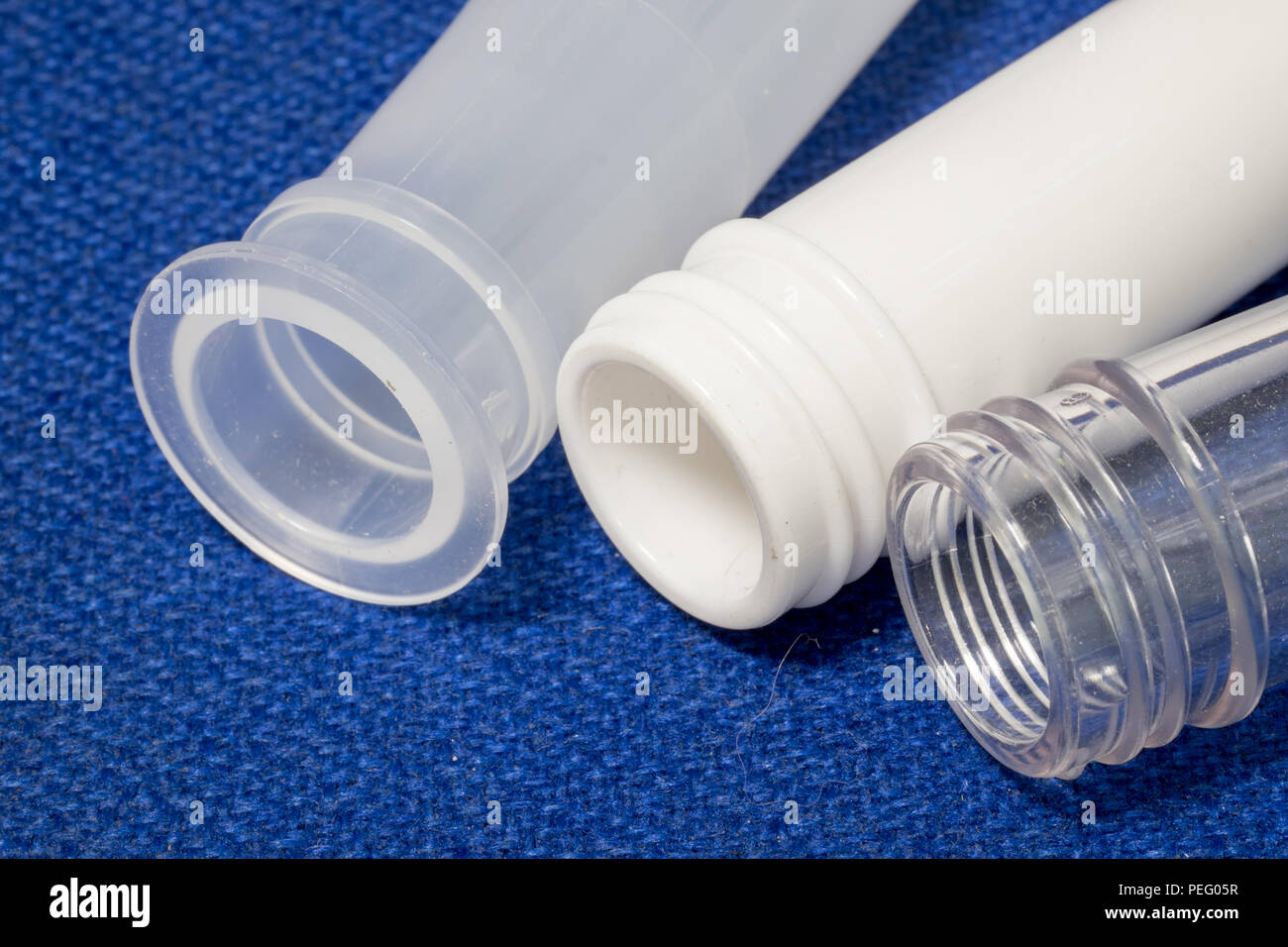 Thread and sealing mouth PET and PP plastic preform for stretch blow ...