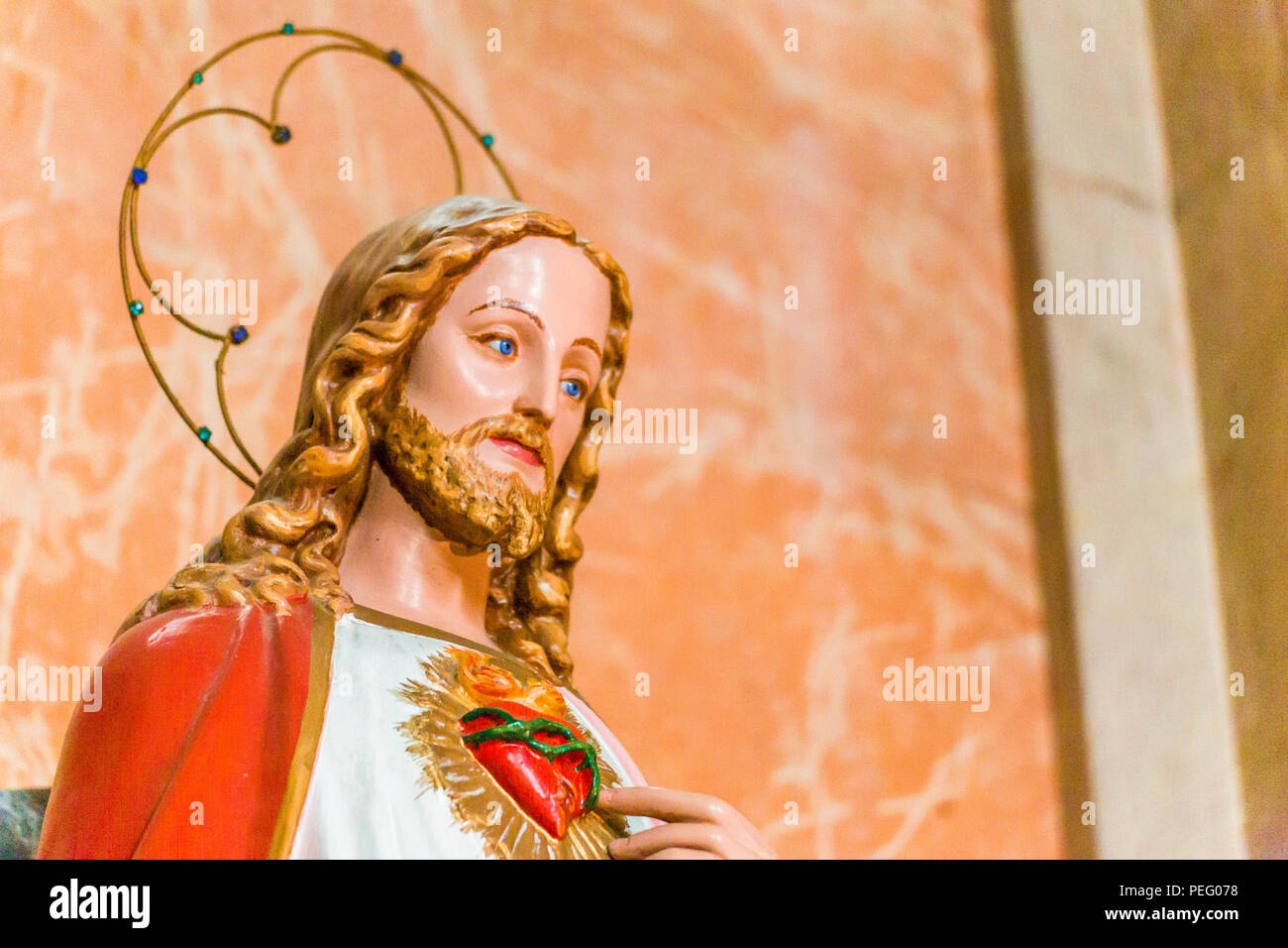 Bleeding heart of christ hi-res stock photography and images - Alamy