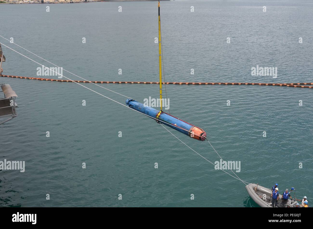 150812-N-VH871-110 U.S NAVAL BASE GUAM (Aug. 13, 2015) - A Torpedo ...