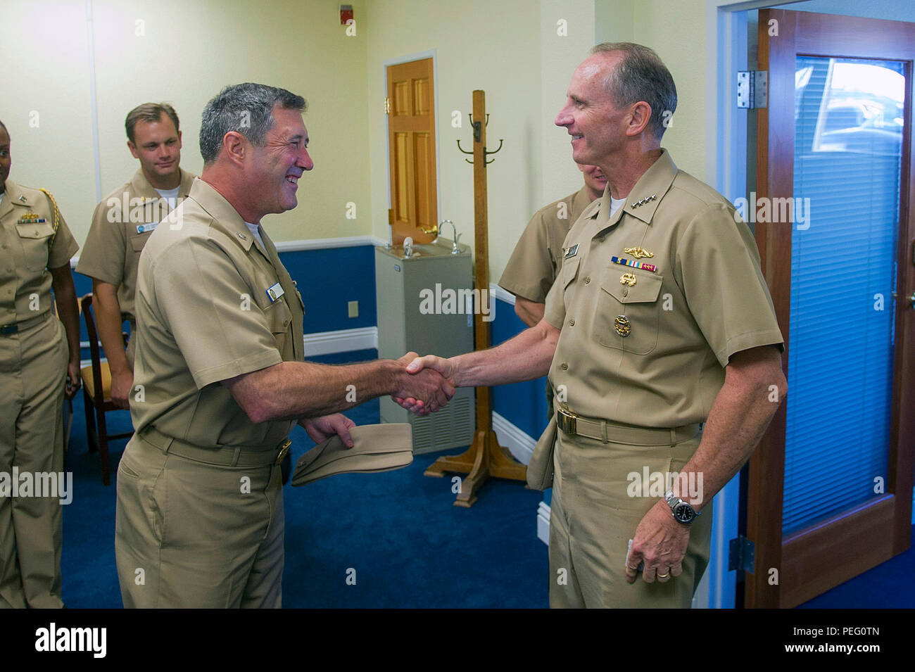 1st commander of smwdc hi-res stock photography and images - Alamy