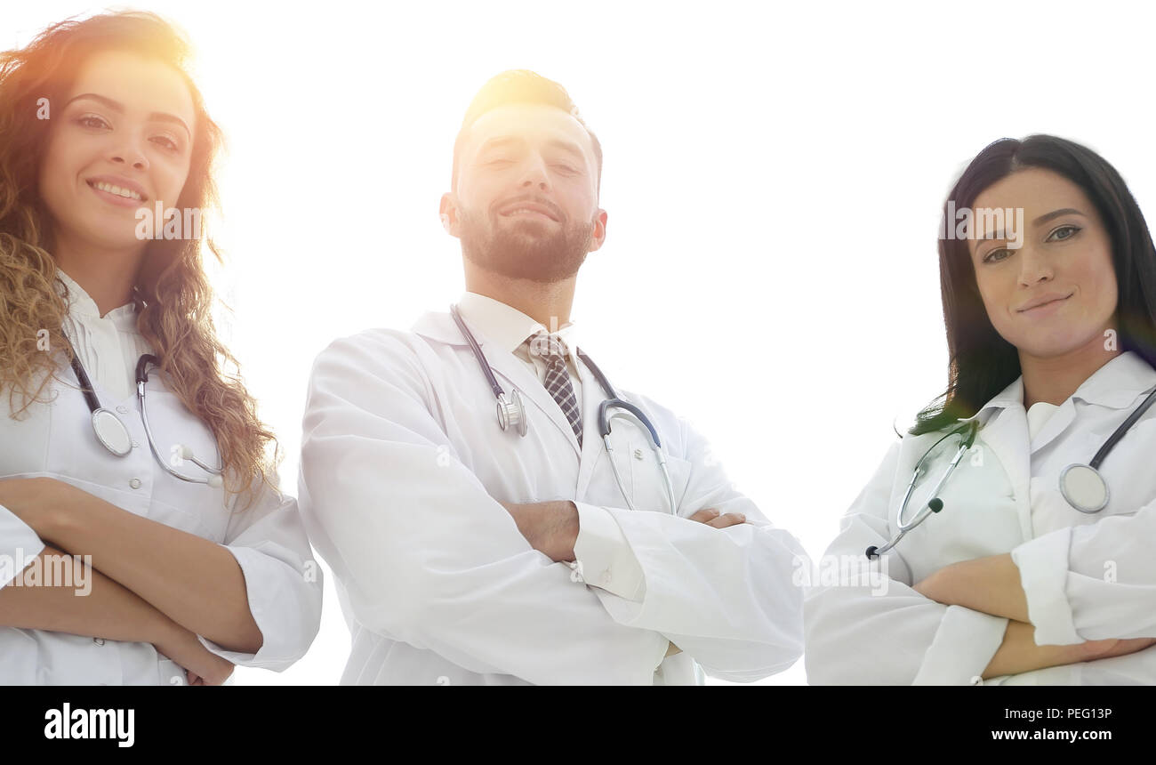 closeup.a group of doctors Stock Photo - Alamy