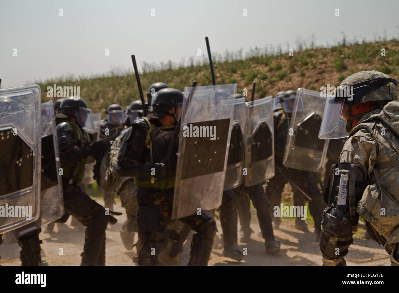 1st combined arms battalion 252nd armor regiment hi-res stock ...