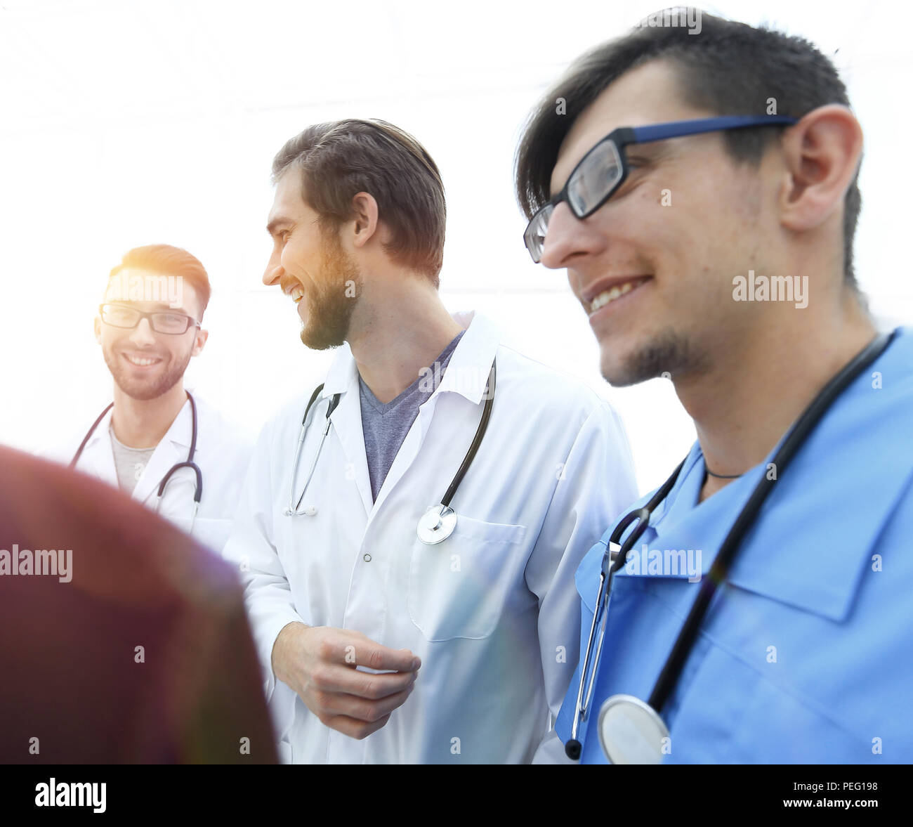 Doctors showing ray patient hi-res stock photography and images - Alamy