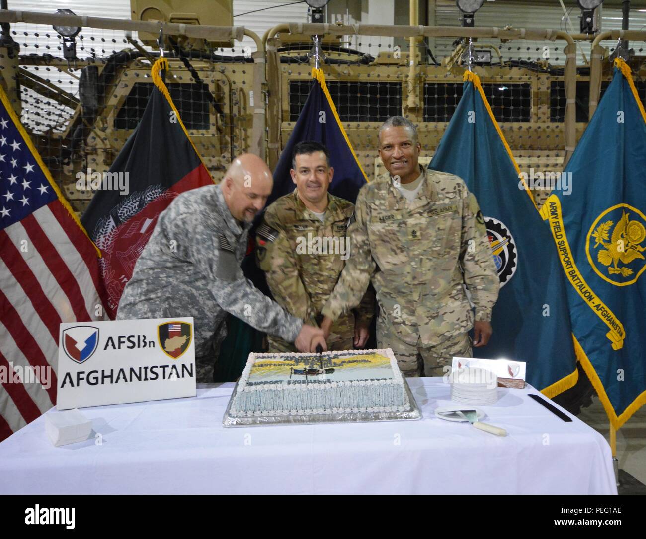 Gene Shearer, Army Field Support Battalion-Afghanistan deputy to the ...