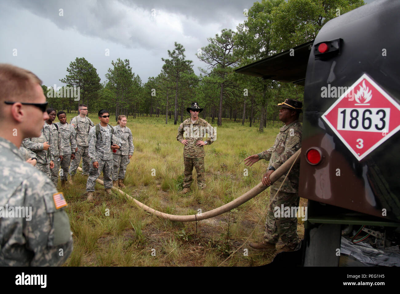 Sgt. 1st Class William Blue, senior enlisted, Echo Troop, 1st Squadron ...