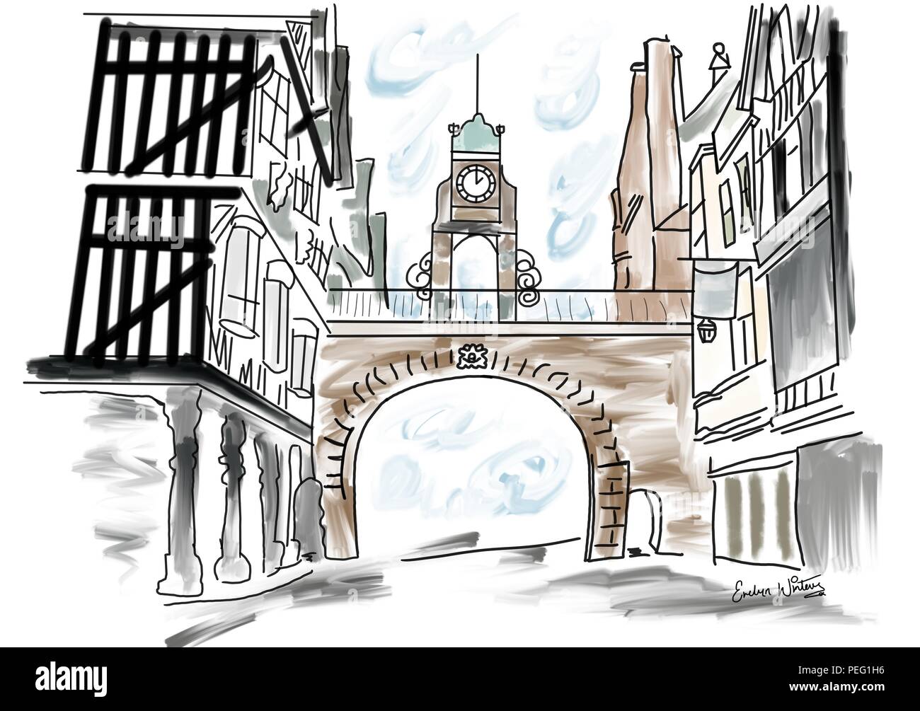 Chester street Cut Out Stock Images & Pictures - Alamy