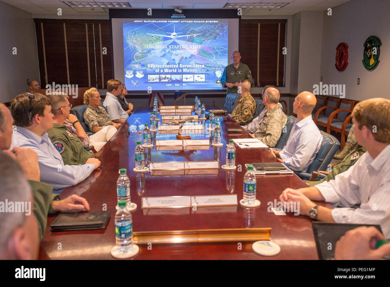U.S. Air Force Col. Thomas Grabowski, vice commander of the 116th Air ...